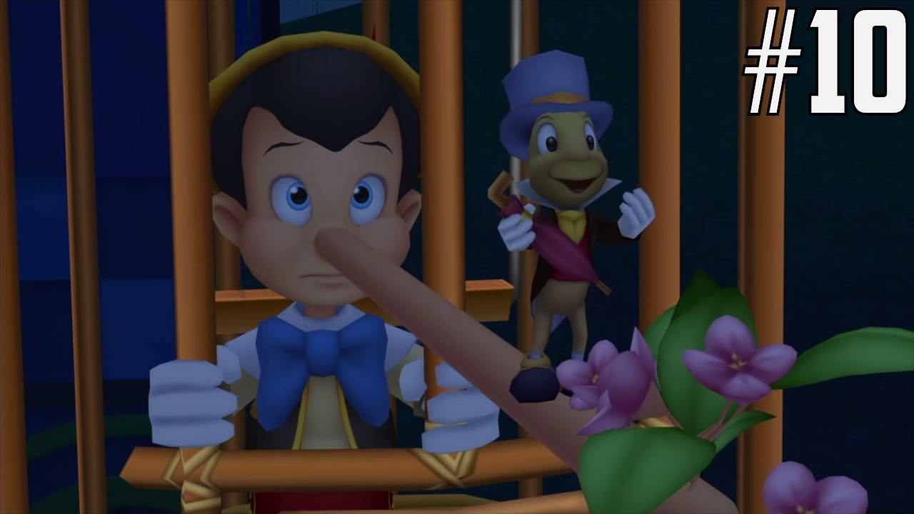 Kingdom Hearts Dream Drop Distance | "Pinocchio!?" | #10 - YouTube