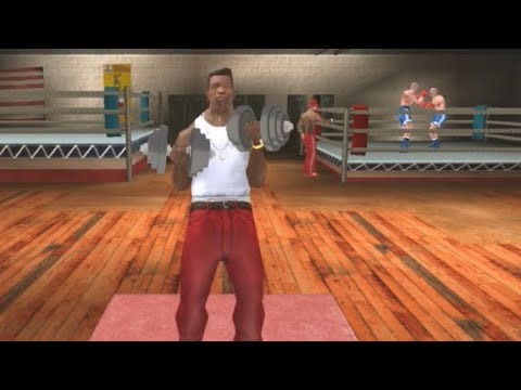 Playing GTA San Andreas Game Trying To Get CJ Some Muscles Part 1 - YouTube