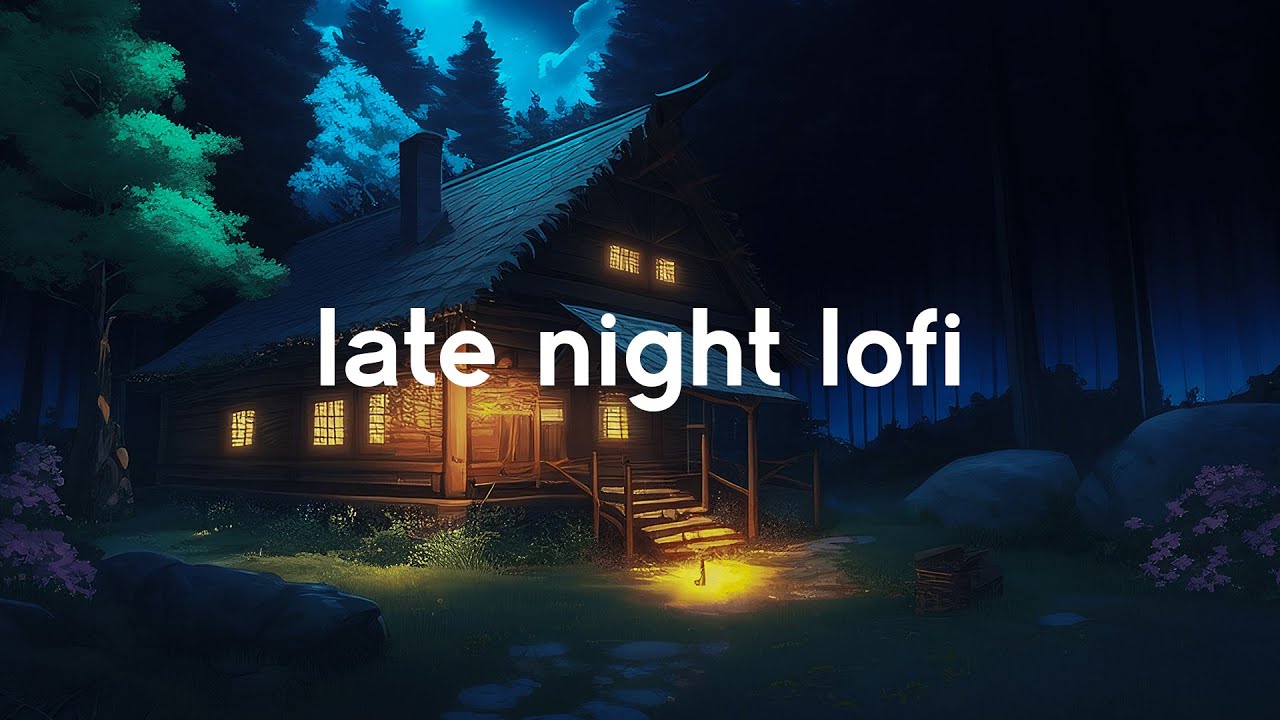 Late Night Lofi 🌙 Relaxing Ambience with Cozy Night Deep Focus - YouTube