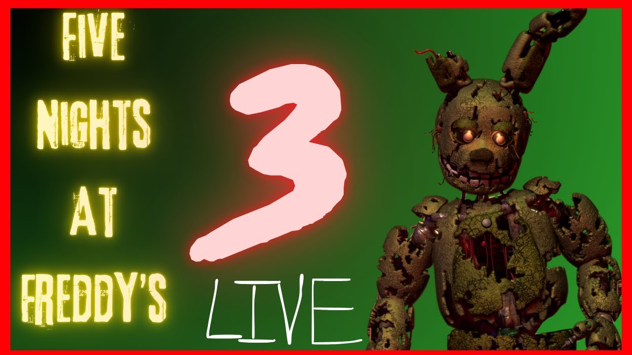 Working at Fazbear's Fright Be Like | Five Nights At Freddy's 3 - Bryce ...