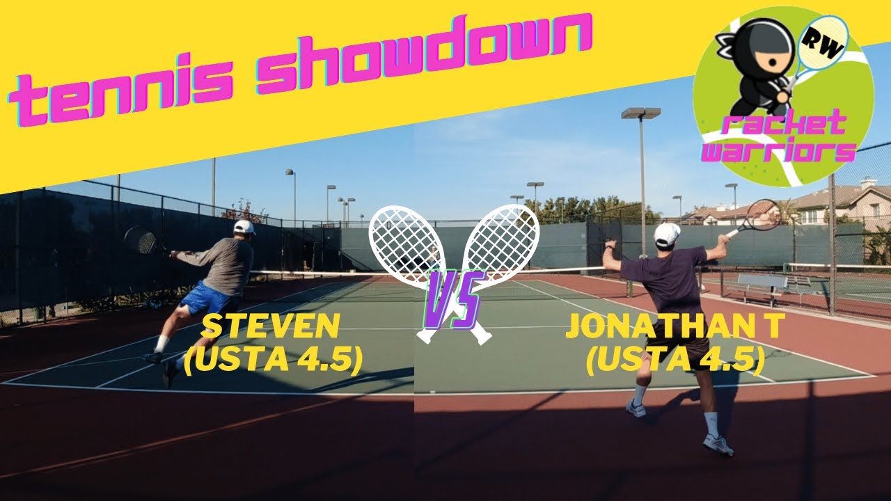 Tennis Showdown | Jonathan T USTA 4.5 vs Steven USTA 4.5 | 12/22/2022 ...