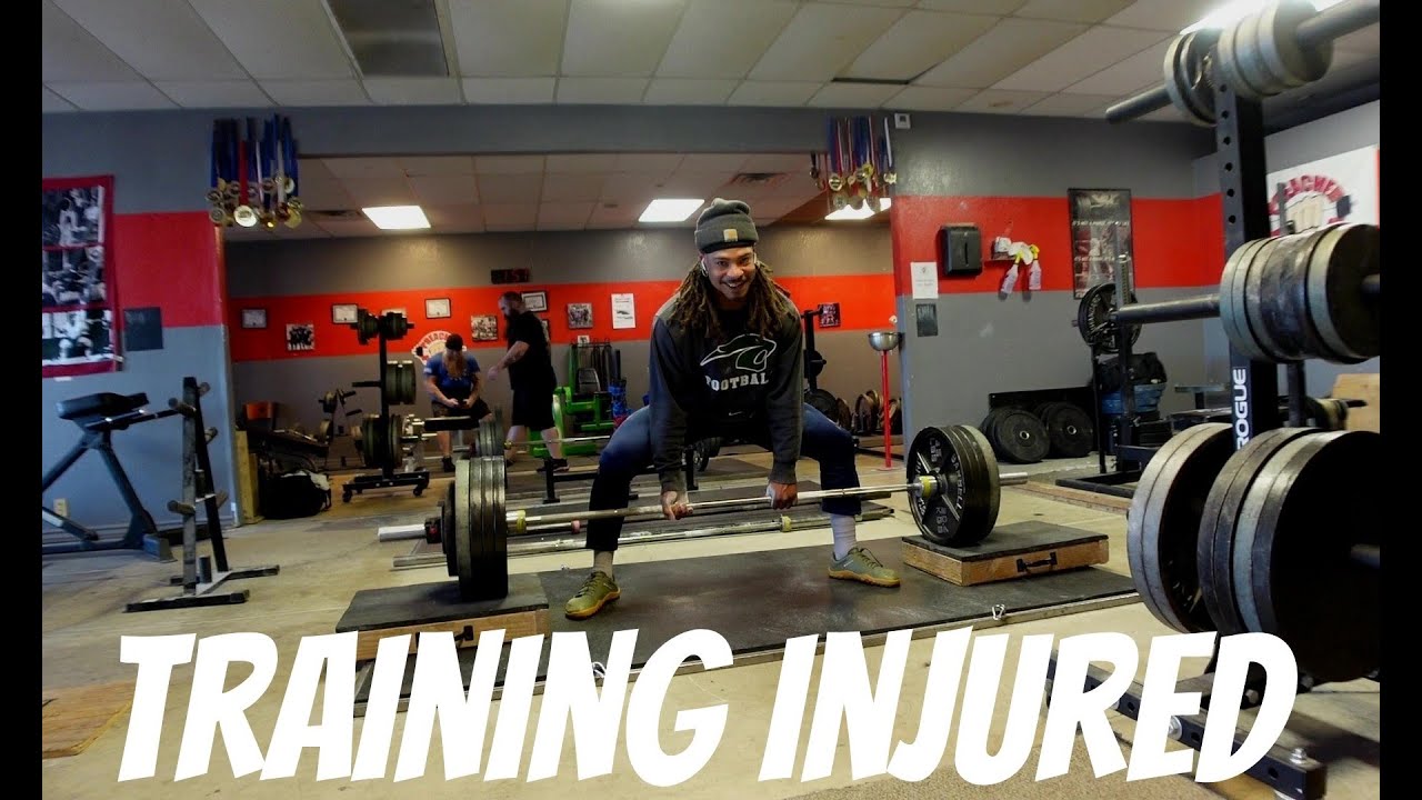 TRAINING WHILE INJURED - YouTube