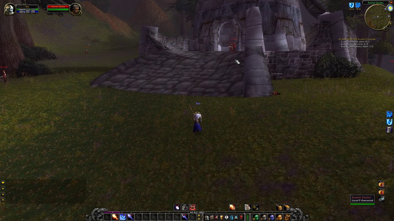 At War With The Scarlet Crusade 2/4 WoW Classic Quest (Captain Perrine ...