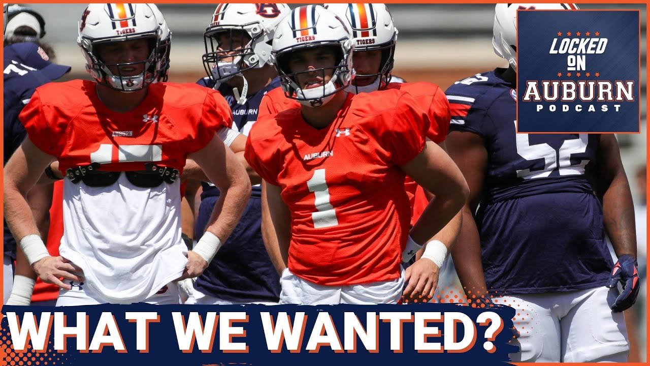 Auburn fans got what they wanted on A-Day | Auburn Tigers Podcast - YouTube