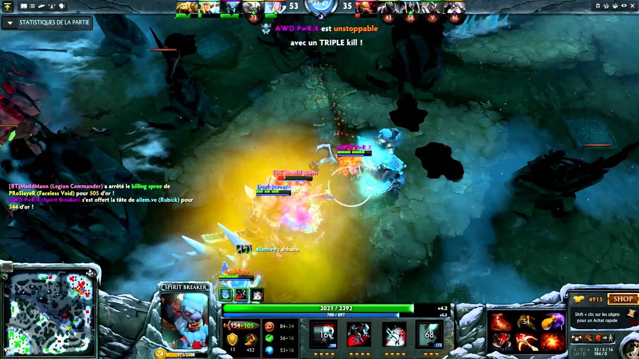 Dota 2:Triple kill,Ultra kills&Rampage - YouTube