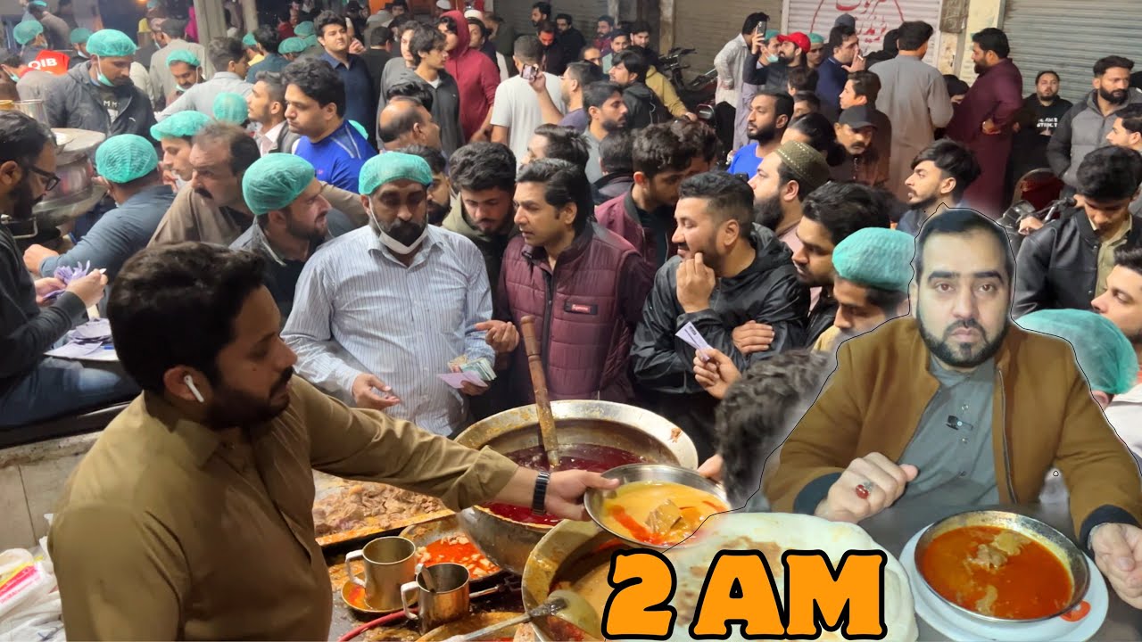 waris Nihari Lahore And The most famous Lassi Andron Lahore | Nasir ...