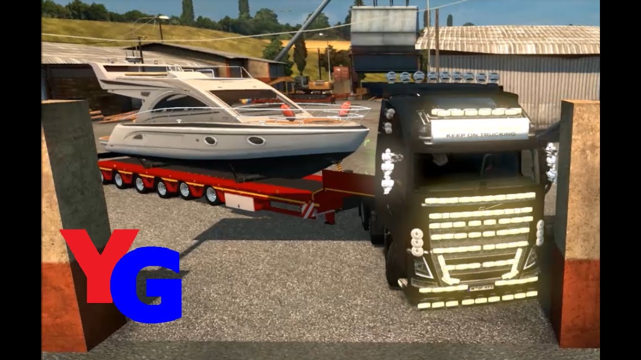 ETS2 Mod Reviews: Late Trailer, Devil Lightsign and Devil Accessory ...