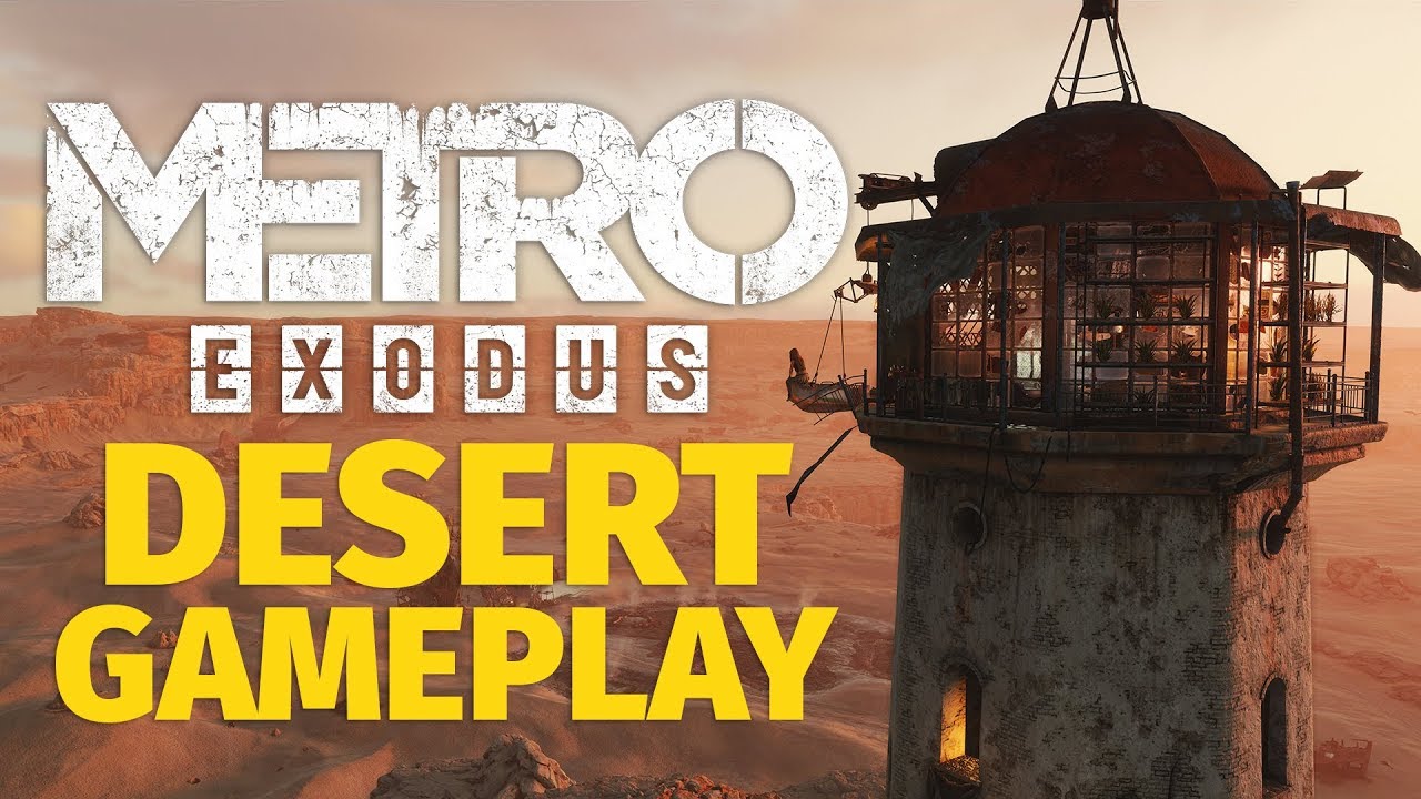 20 Minutes of Metro Exodus Desert 4K Gameplay - YouTube