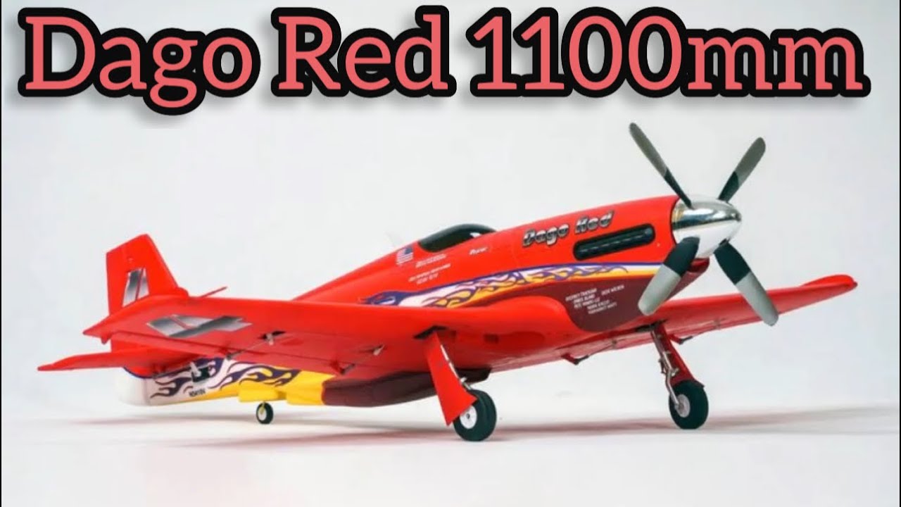 Dago Red 1100mm flight 10/21 - YouTube