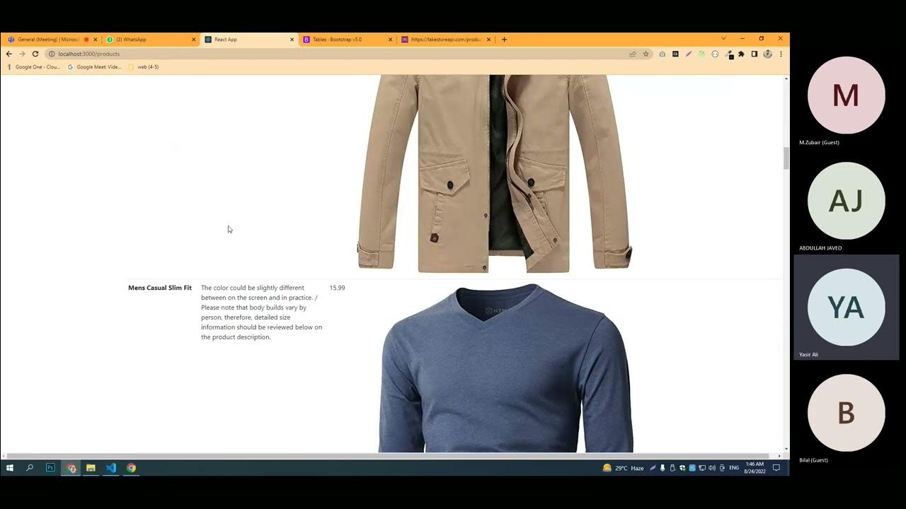 Listing product from API and delete operation in React and fakeStoreAPI ...