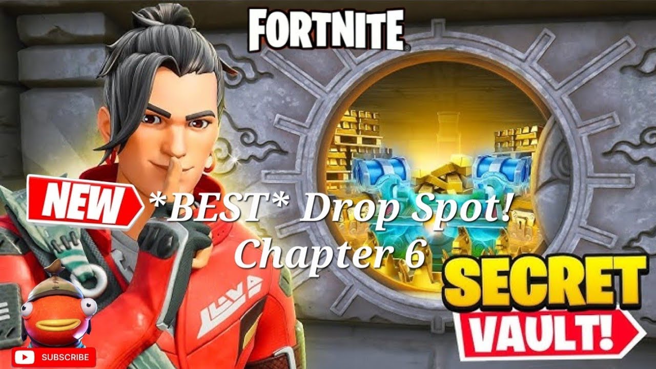 Fortnite: Chapter 6 Best *NEW* Drop Spot! Secret Passage, Insane Loot ...