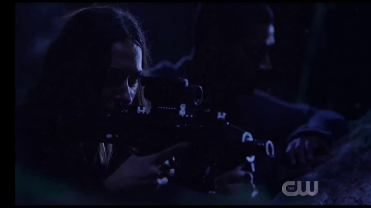 The 100 7x01- Echo, Hope, and Gabriel enter the Anamoly - YouTube