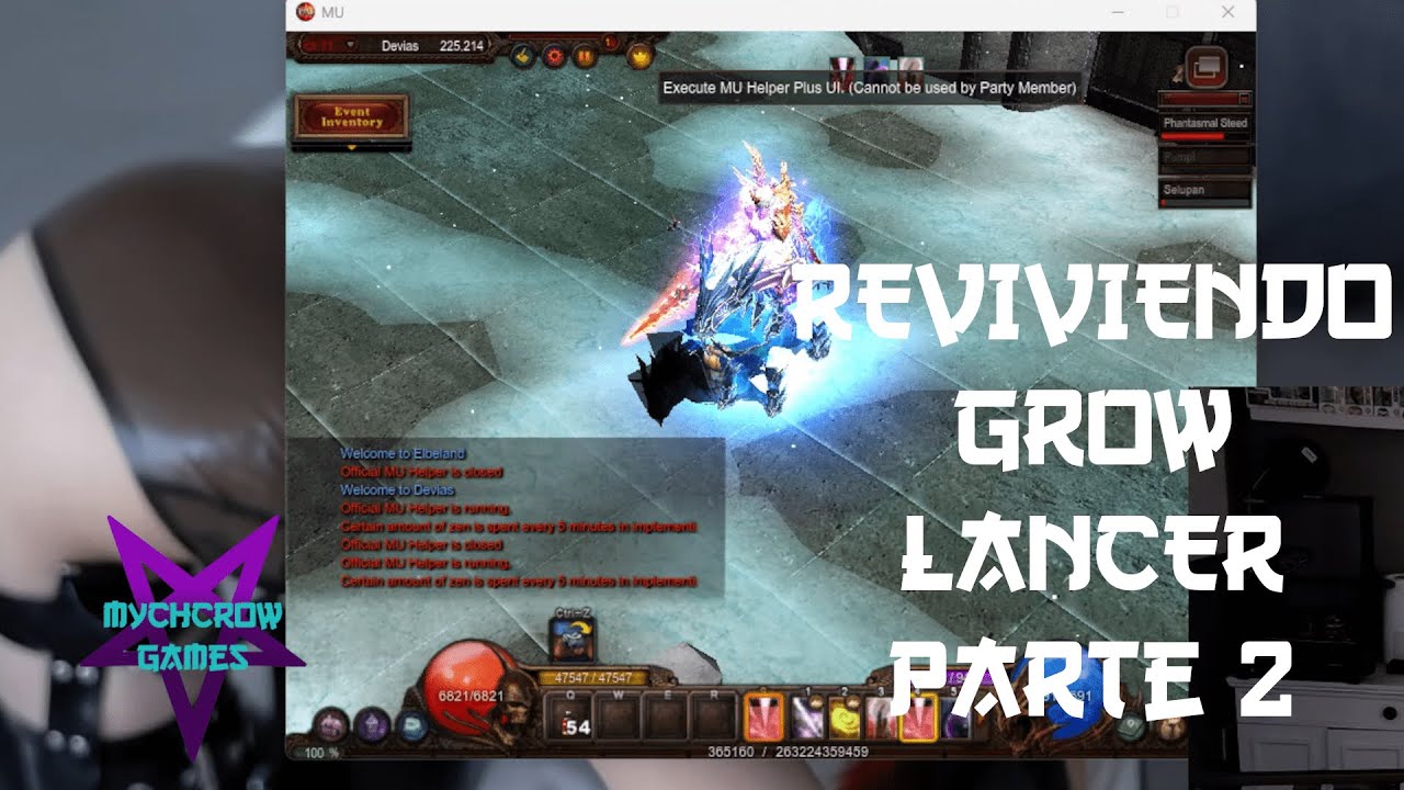 Reviviendo Grow Lancer 1126-MuOnline-WEBZEN S18 Part 2 - YouTube
