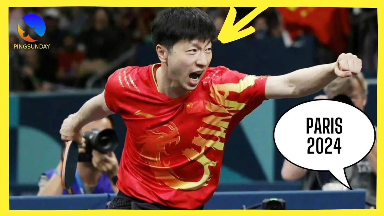 MA Long's dragon fist with his 6 Gold medals at Paris Olympics - YouTube