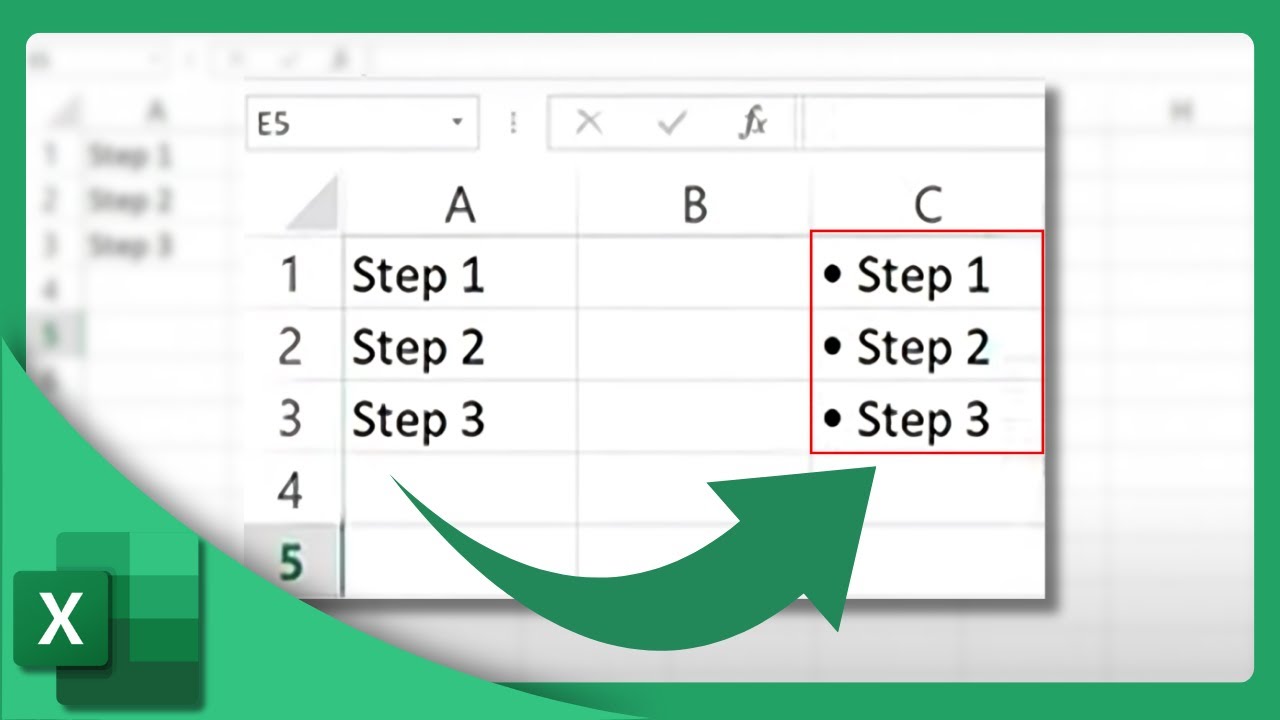 How to Insert Bullet Points in Excel | Microsoft Excel Tutorial - YouTube