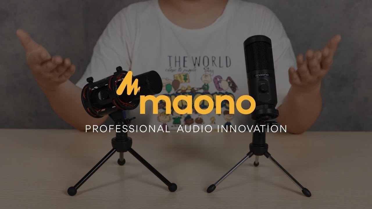 Maono Tutorial - Top-address microphone VS Side-address microphone ...
