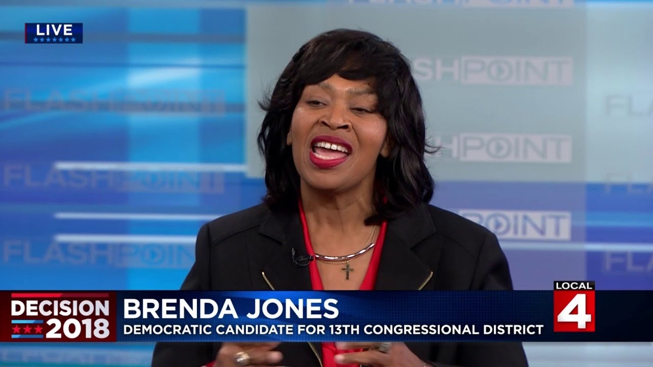 Michigan 13th Congressional District Debate: Brenda Jones says she'll ...