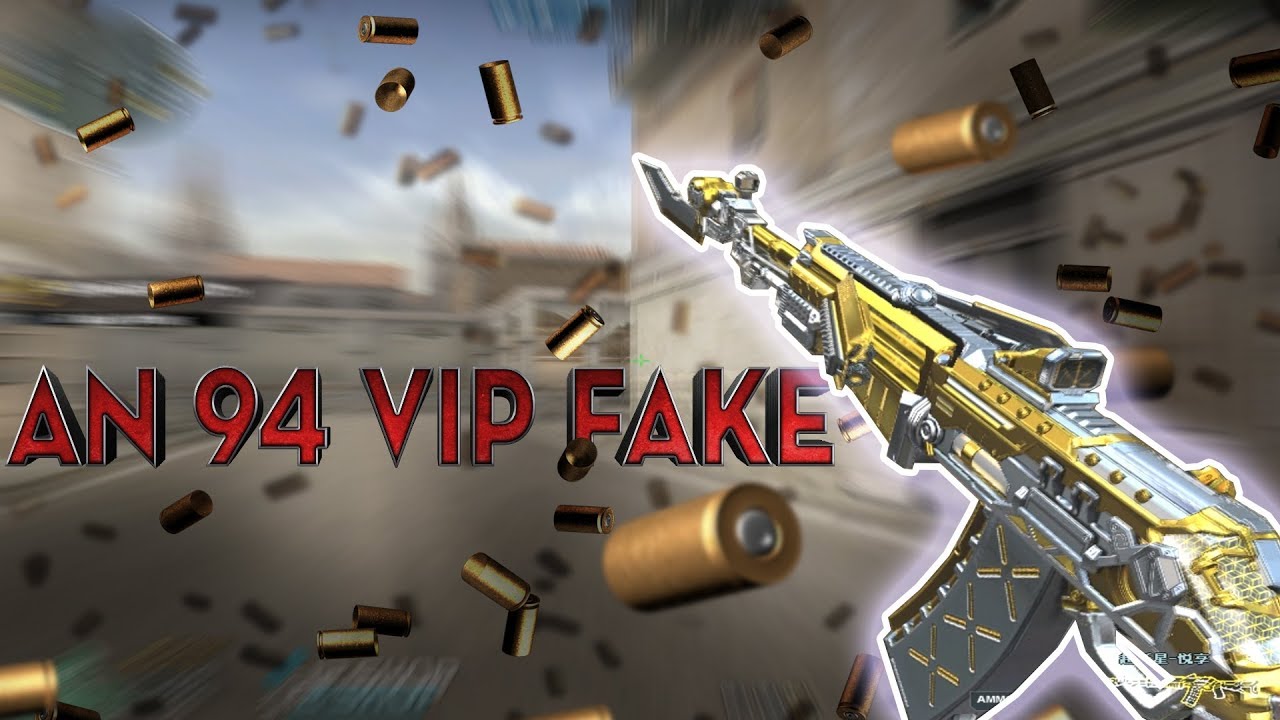 Bình Luận CF - AN94 VIP NOBLE GOLD - Chấp cả mạng LAG Tú Lê - YouTube