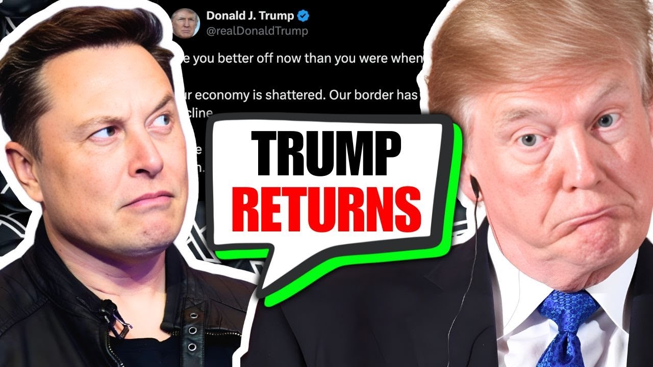 Why Did Trump’s Return to X Today Miss the Mark? #DonaldTrump #elonmusk ...