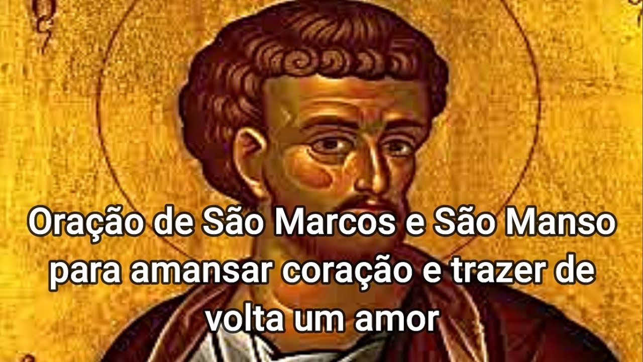 Oração De São Marcos E São Manso - LIBRAIN