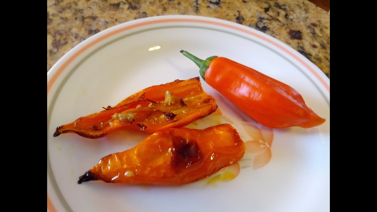 Aji Amarillo Pepper from Refining Fire Chiles - YouTube