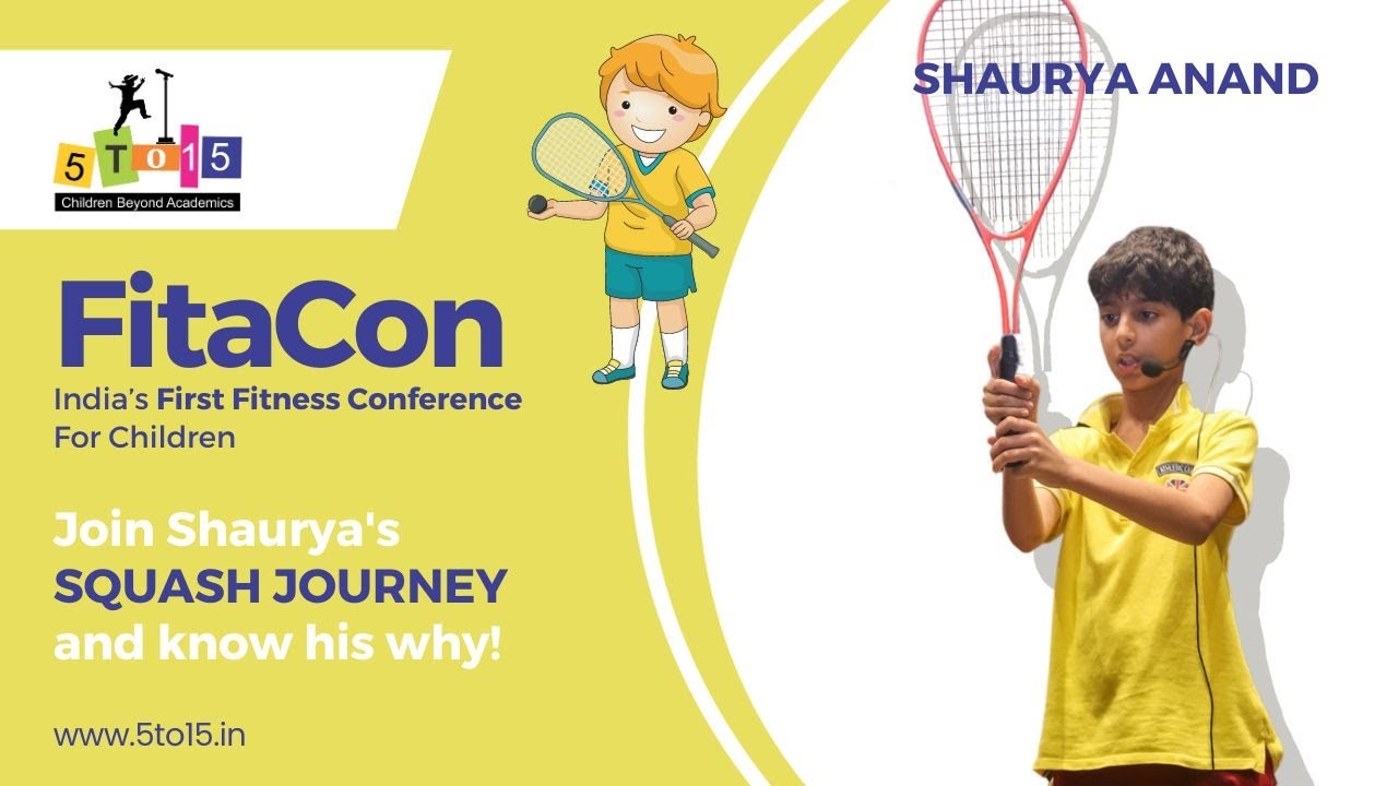 Shaurya dives into his passion for Squash! | FitaCon | 5to15 - YouTube