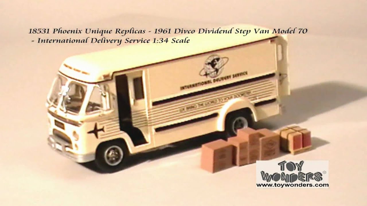 18531-Phoenix-Unique-Replicas-1961-Divco-Dividend-Step-Van-134-Diecast ...