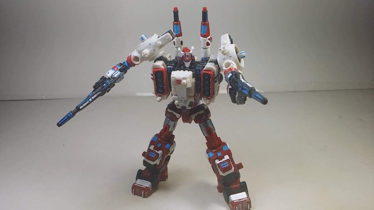 How to custom paint: Transformers WFC Siege Trilogy Sixgun - YouTube
