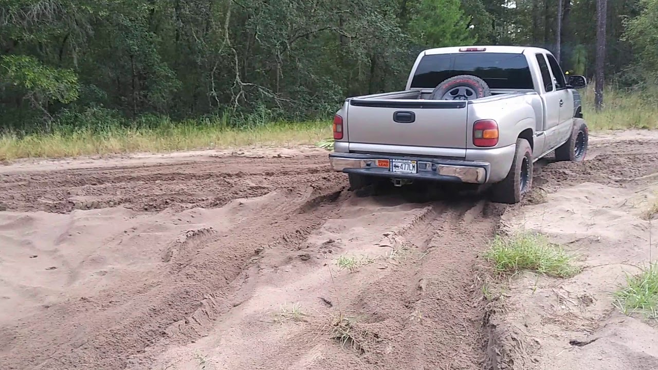 Testing Camburg Mid-Travel Silverado - YouTube