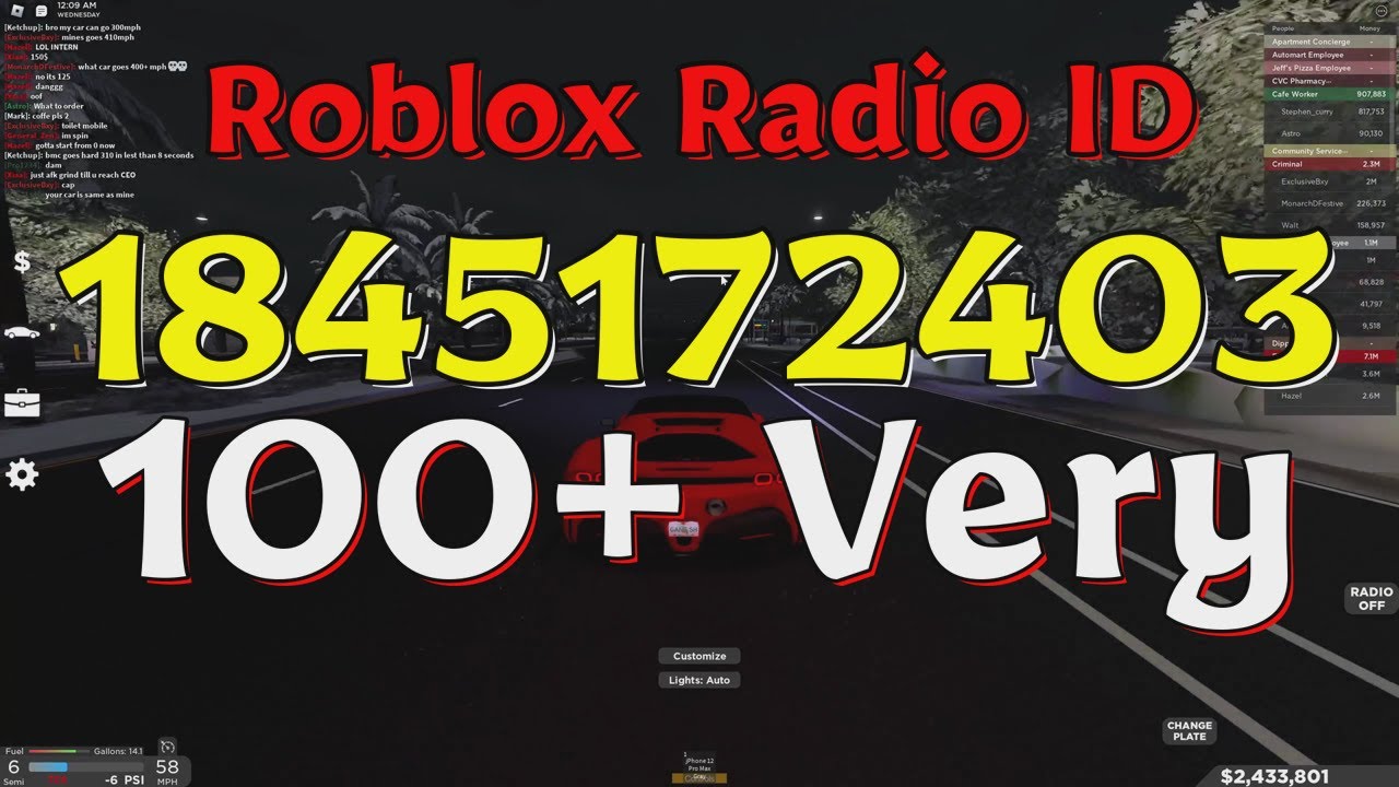 Very Roblox Radio Codes/IDs - YouTube