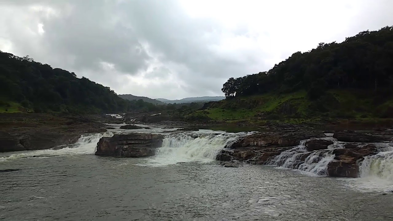 Vazara falls | beauty of nature | dandeli - YouTube