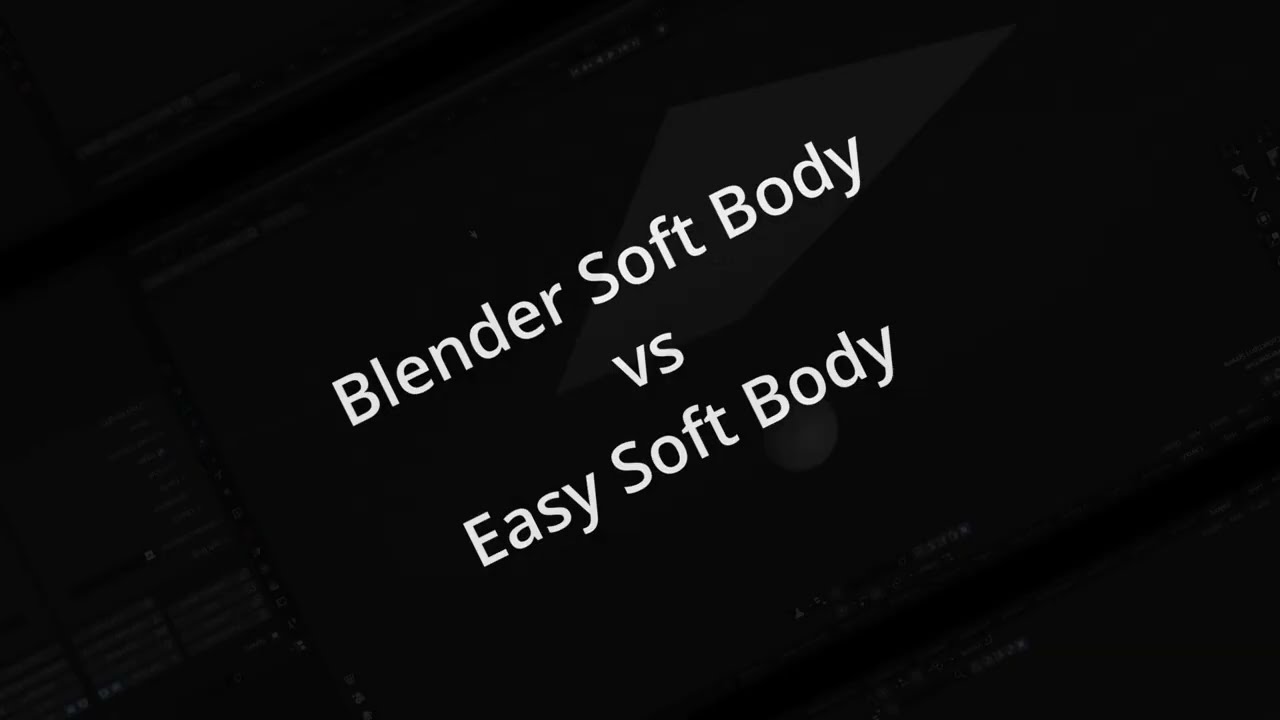 Blnder Soft Body vs Easy Soft Body Addon - YouTube