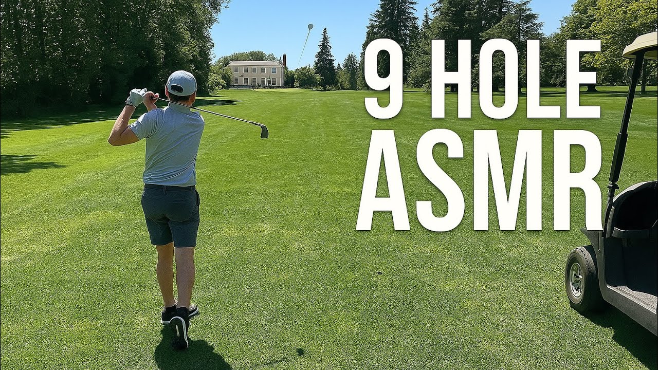 Relaxing 9 Hole ASMR Golf - YouTube