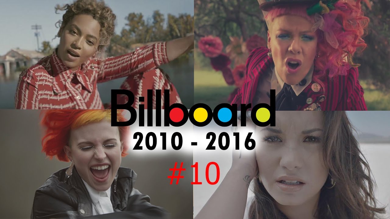 Billboard hot 100 - All Songs No. #10 (2010-2016) - YouTube Music