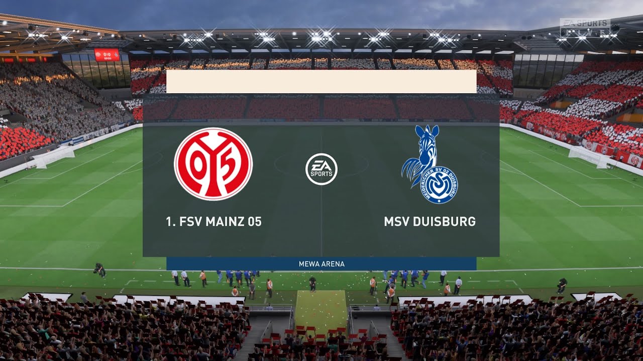 Mainz 05 vs MSV Duisburg (09/09/2023) Club Friendlies FIFA 23 - YouTube