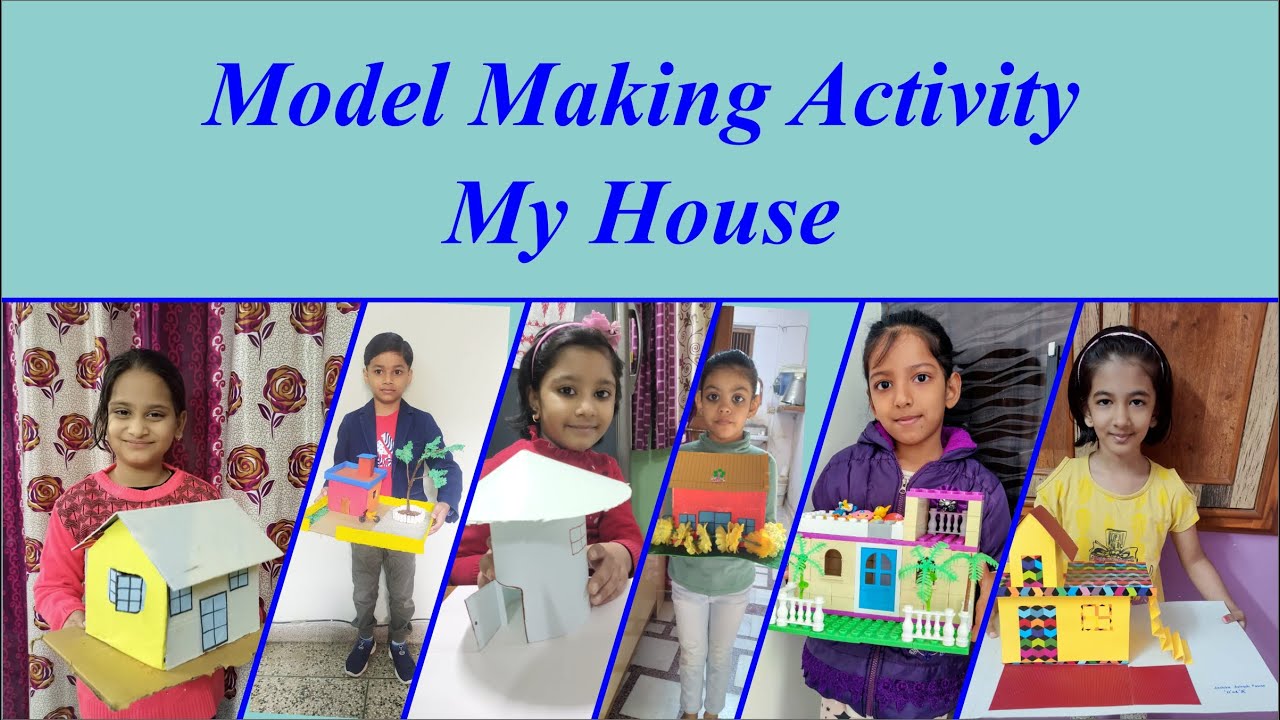 House Model Making Activity # Primary students # Suraj school sector 56 ...