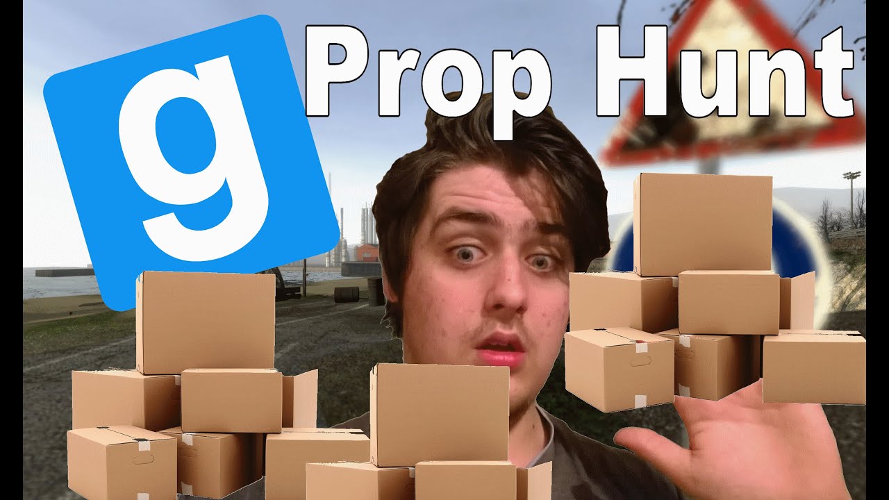 Gmod Prop Hunt - With Cousin - Box For Box! - YouTube