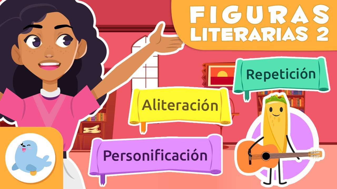FIGURAS LITERARIAS para niños 🧾 Personificación, aliteración y ...