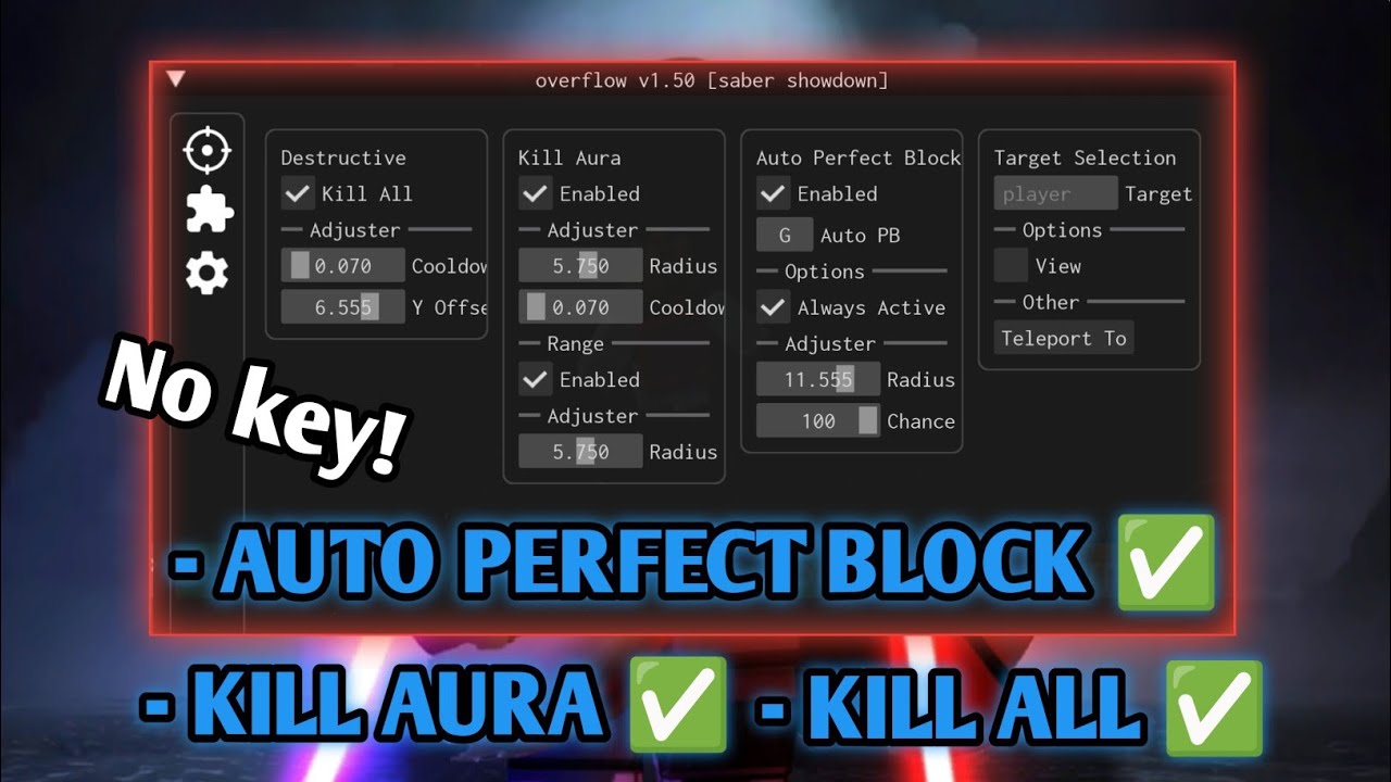 Roblox Saber showdown script | Auto Perfect Block | Kill aura | No key - YouTube