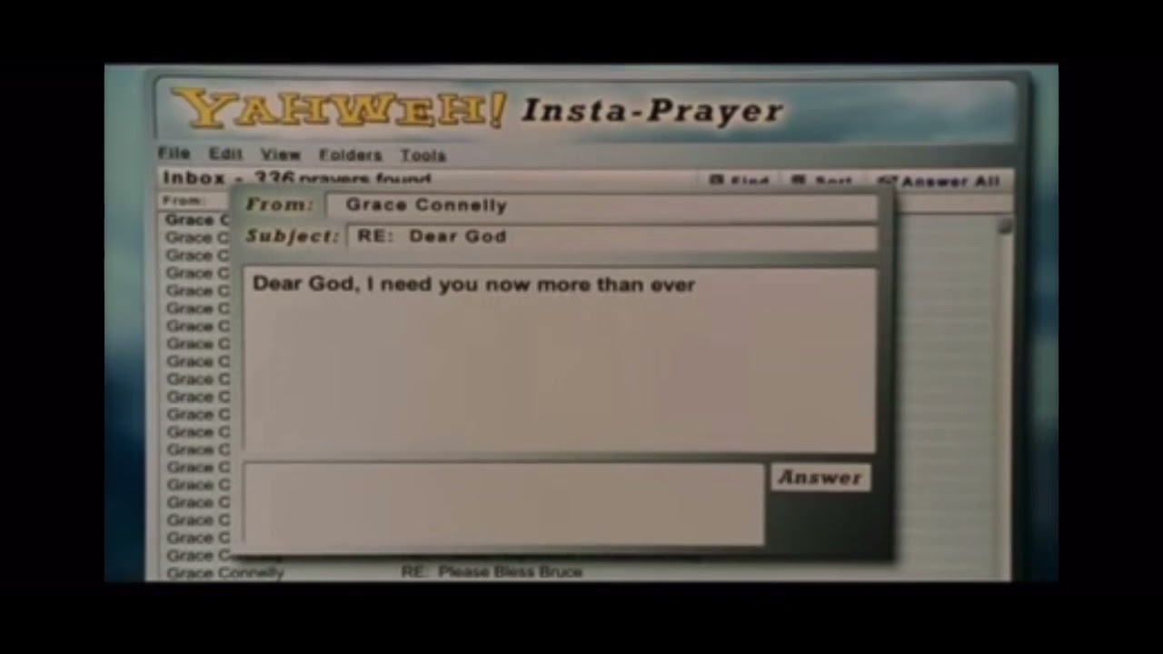Bruce Almighty Prayer Remix - YouTube