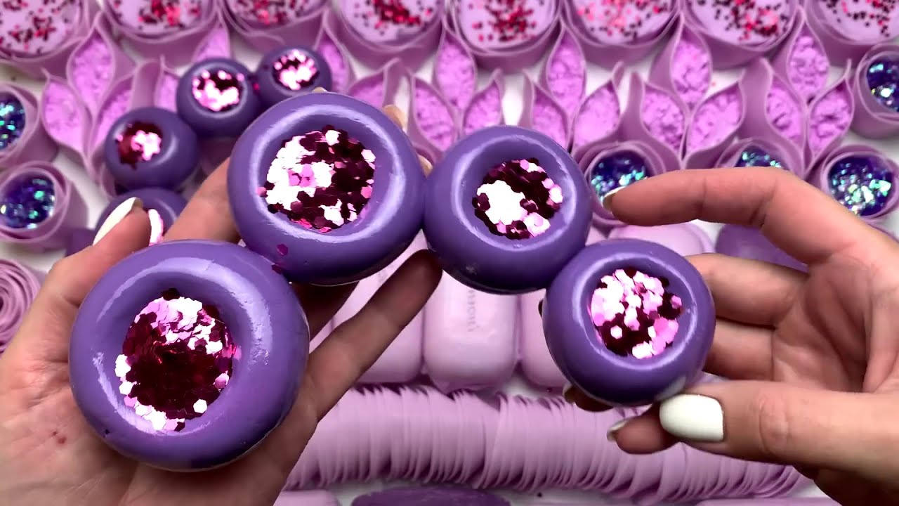 ASMR SOAP★Compilation set soap★Crushing soap★Cutting soap cubes★Soap ...