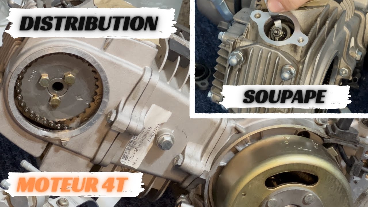 TUTO MÉCANIQUE : RÉGLAGE SOUPAPE & CALAGE DE LA DISTRIBUTION - YouTube