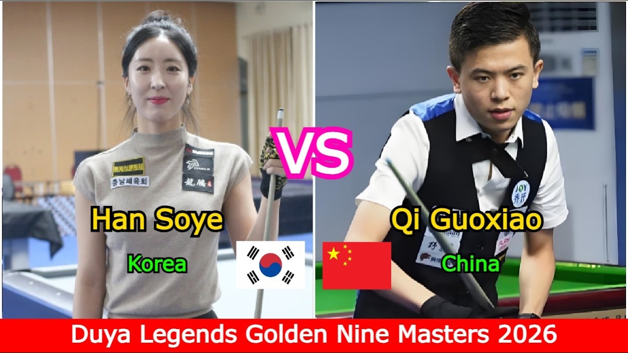 Han Soye ハン・ソエ🆚️ Qi Guoxiao | 2026 Duya Legends Golden Nine Masters ...