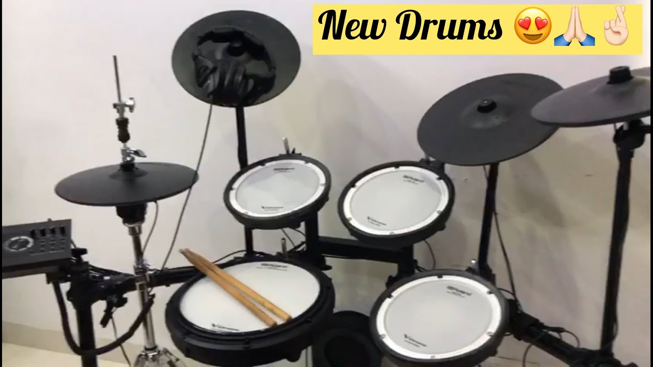 Unboxing My New Drums | Roland Td-17KVX | DW3000 Series Hi-Hat - YouTube