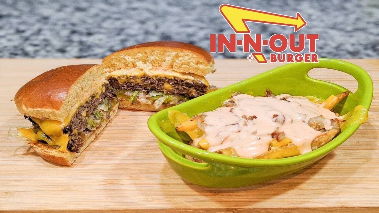 In-N-Out Burger and Fries at Home - YouTube