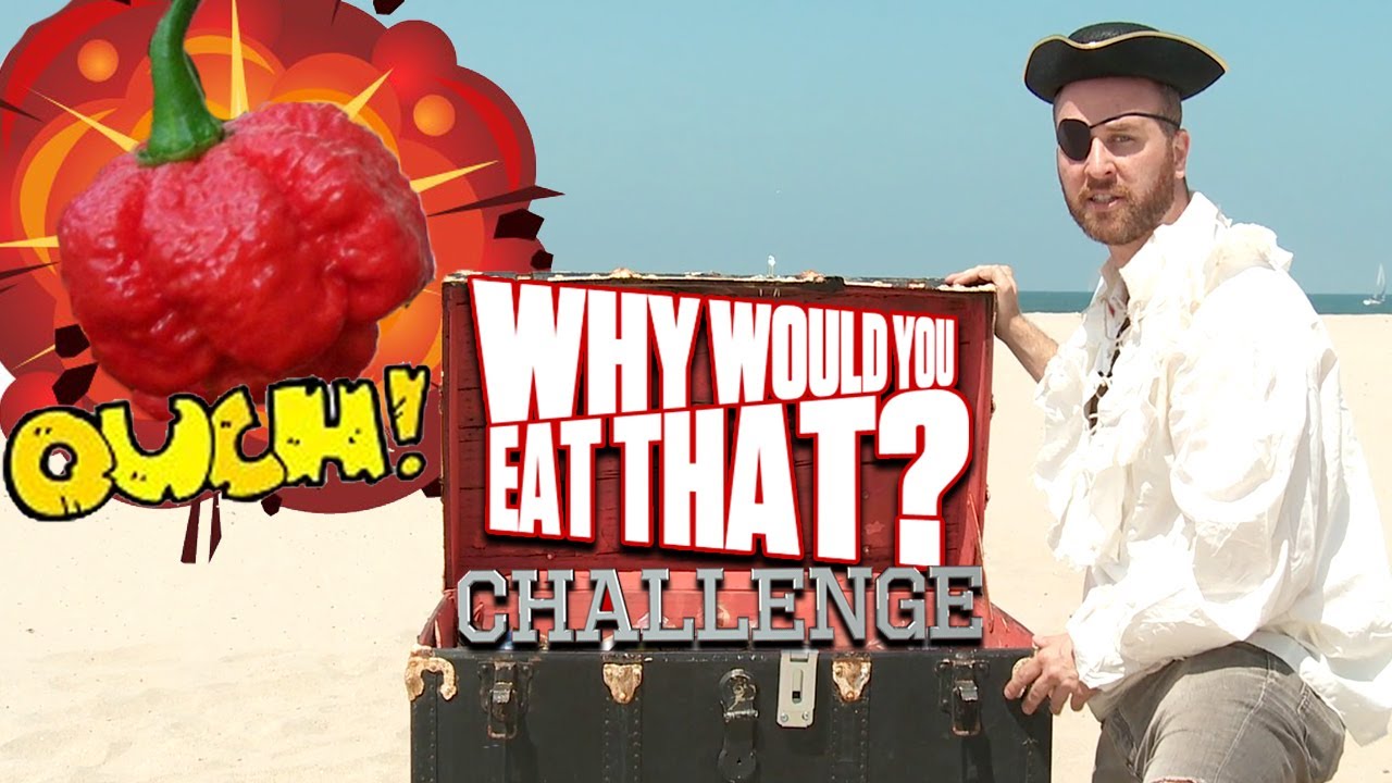 Spiciest Pepper Pirate Challenge! - WWYET? Challenge - YouTube