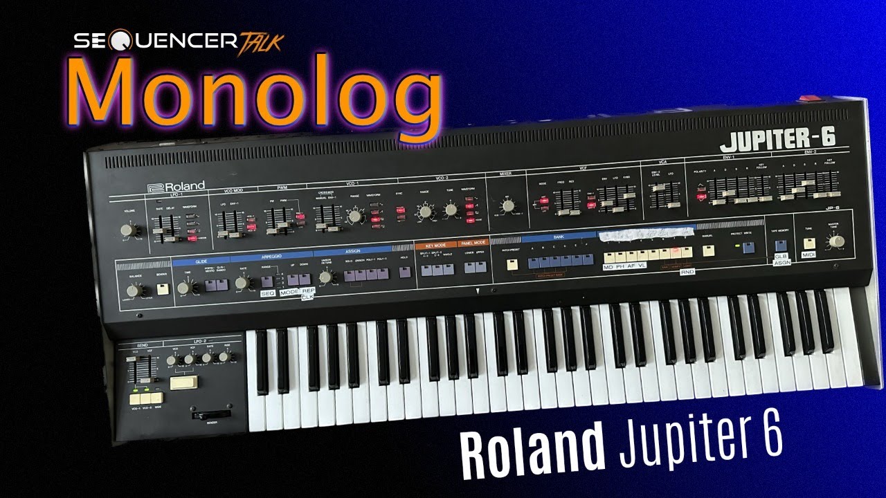 Roland Jupiter 6 Synthesizer - SequencerTalk Monolog "Jupiter Ascending ...