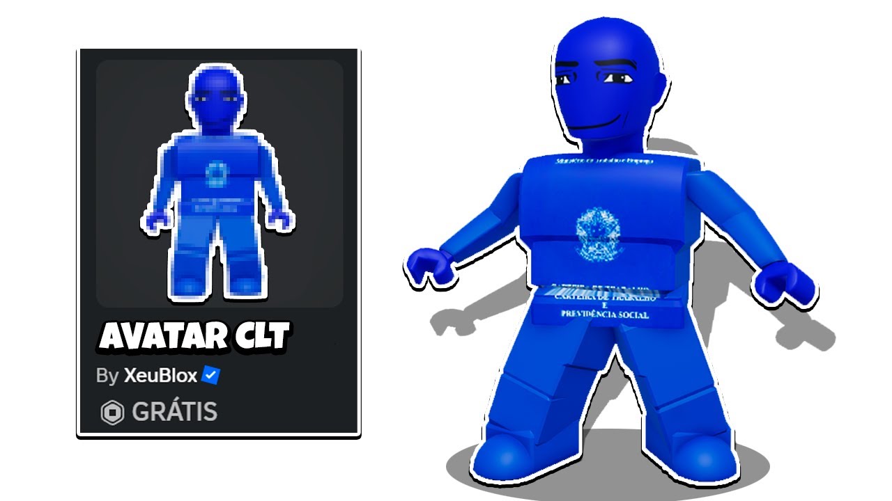 COMO FAZER O AVATAR CLT ROBLOX - YouTube