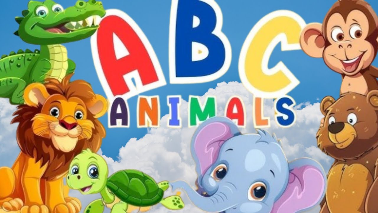 Alphabet animals"-ABC animals song for kids|Learn Animals,phonics and ...