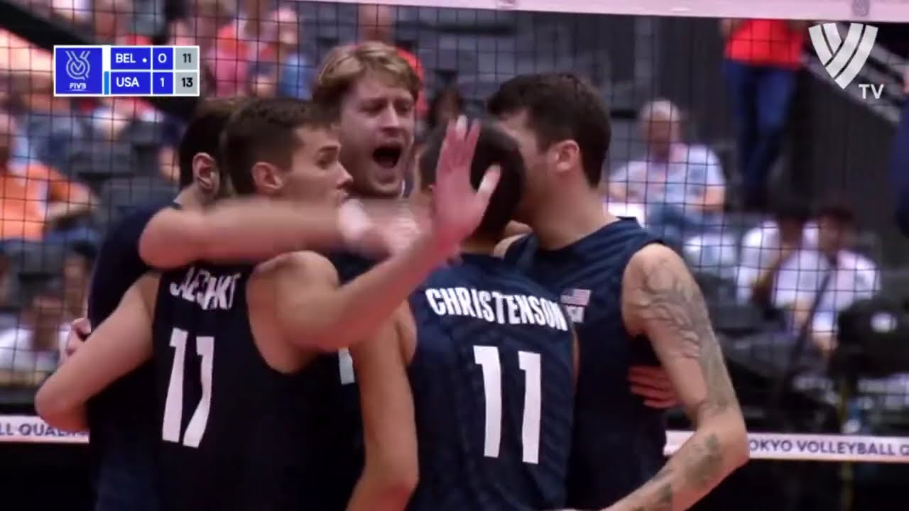 TOP 10 Amazing Volleyball Moments by Aaron Russell | OQT 2019 - YouTube